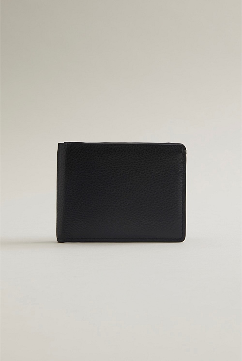 Black Bifold Wallet - MEN Bags & Wallets | Trenery