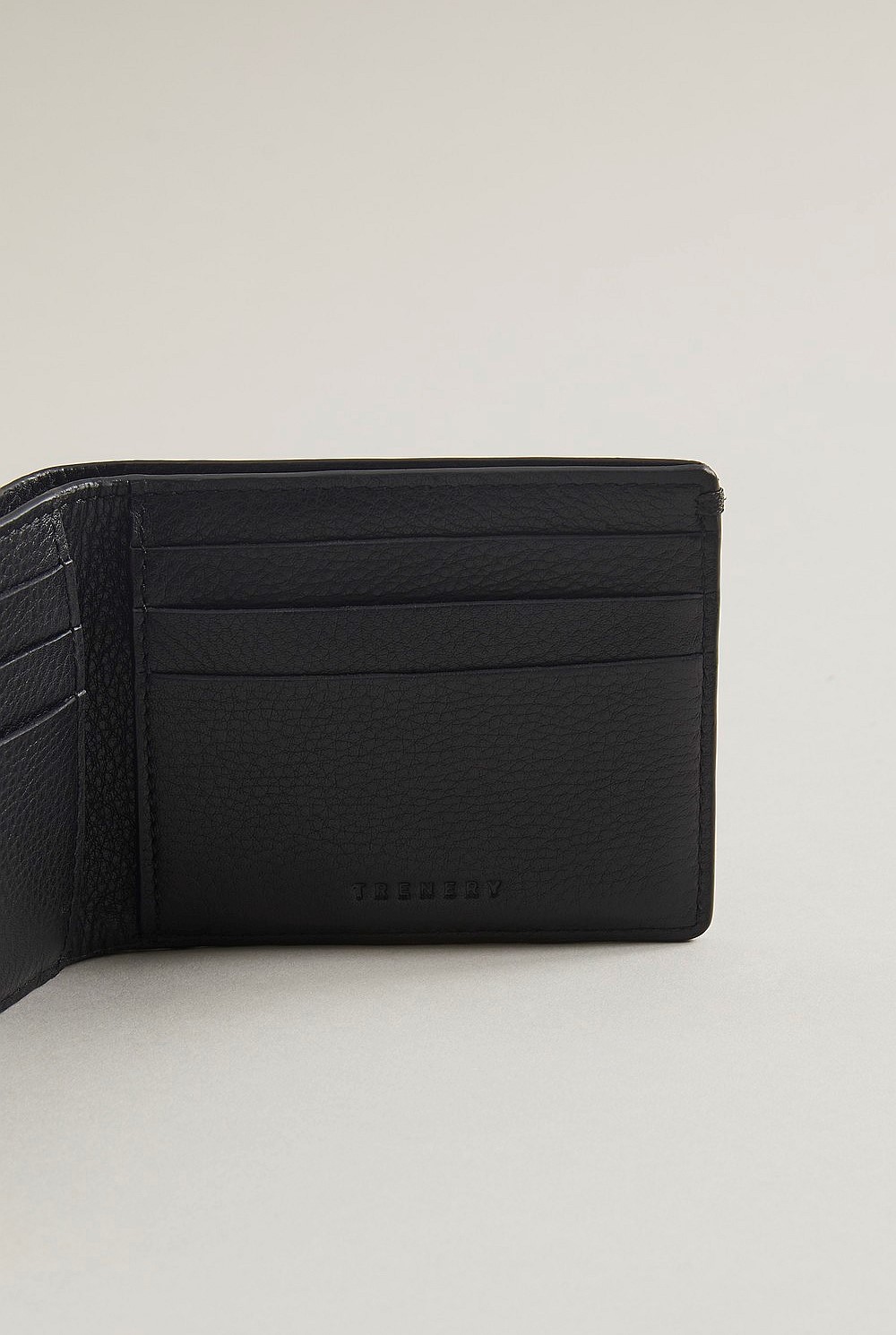Black Bifold Wallet - MEN Shoes & Accessories | Trenery